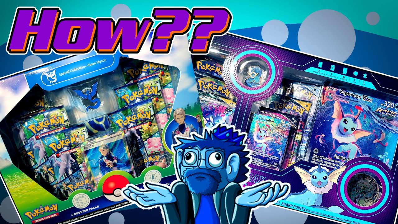 These Pokemon Card Boxes Got Me feeling Blue!! - YouTube