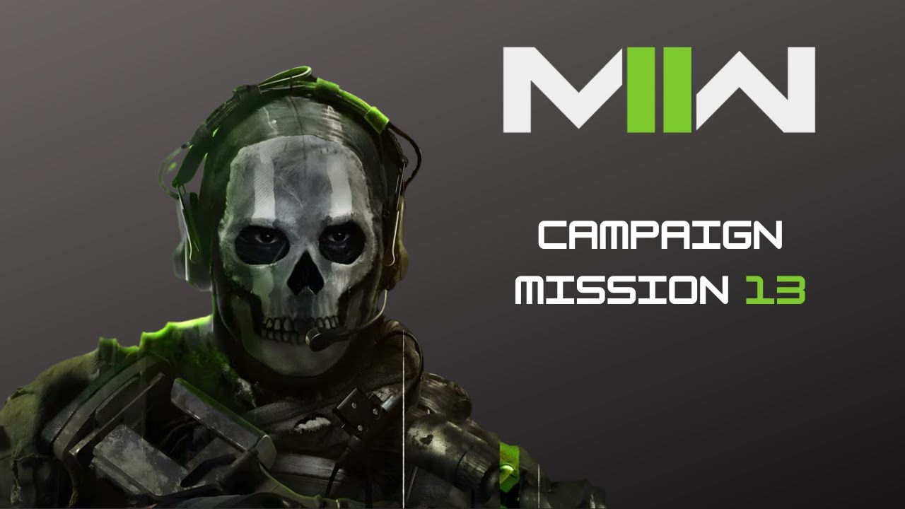 COD: MODERN WARFARE II - Campaign Veteran - Mission 13 | ALONE - YouTube