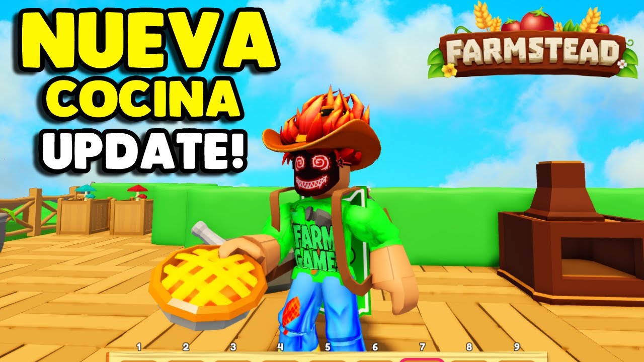 NUEVA ACTUALIZACION en FARMSTEAD | ROBLOX 👨‍🍳🌾#roblox - YouTube