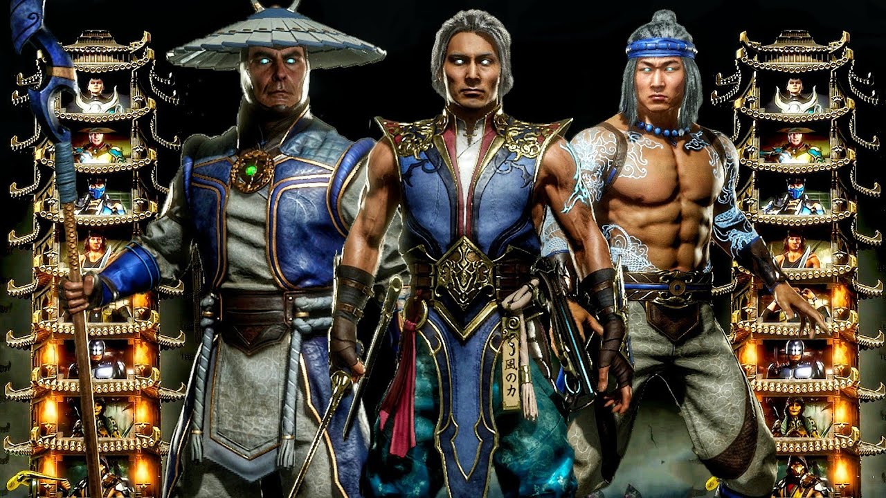 GOD of WIND THUNDER & FIRE Fujin Raiden & Liu Kang Warrior Klassic ...