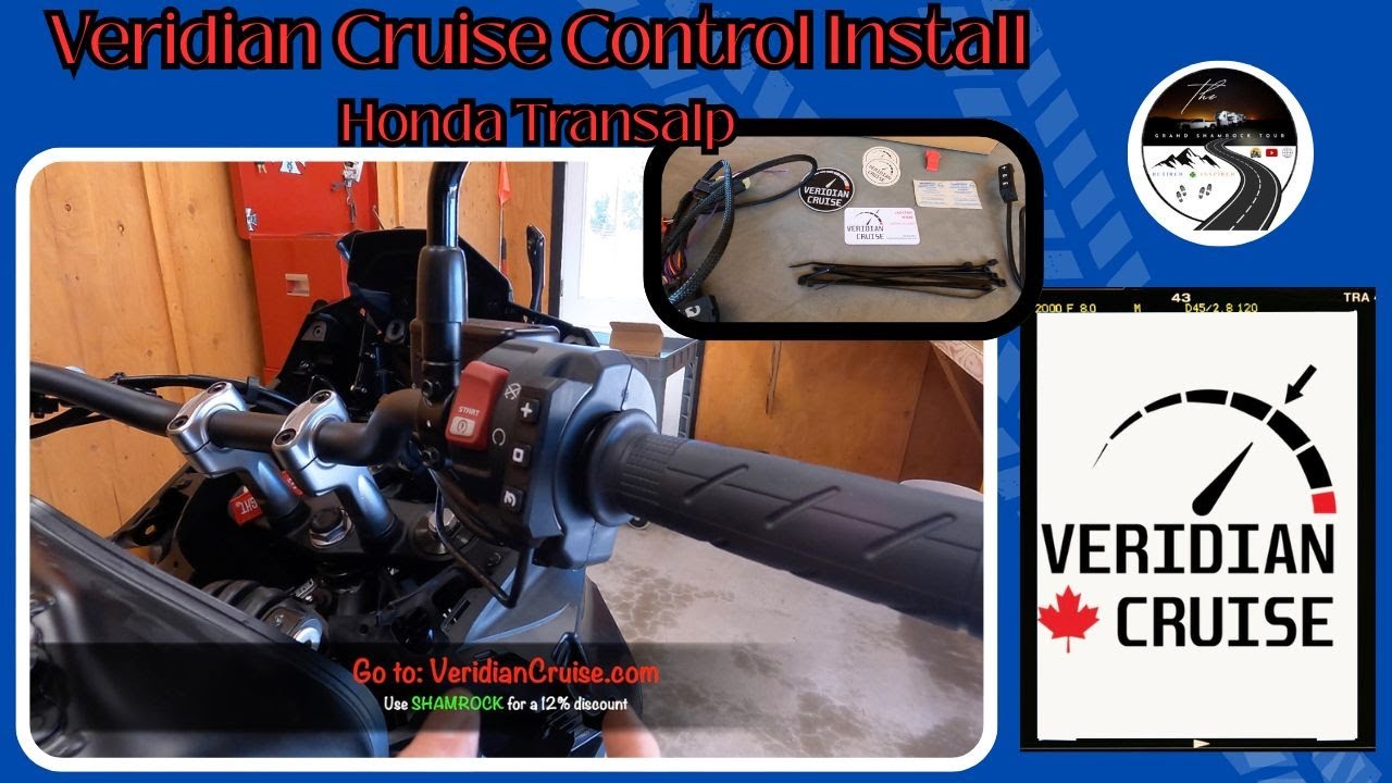 Veridian Cruise Control Install: 2024 Honda Transalp #motorcycleparts # ...
