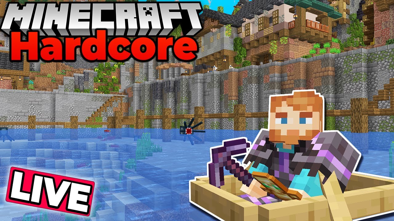 BUILDING MY CITY in MINECRAFT 1.20 - HARDCORE Survival Let's Play - YouTube