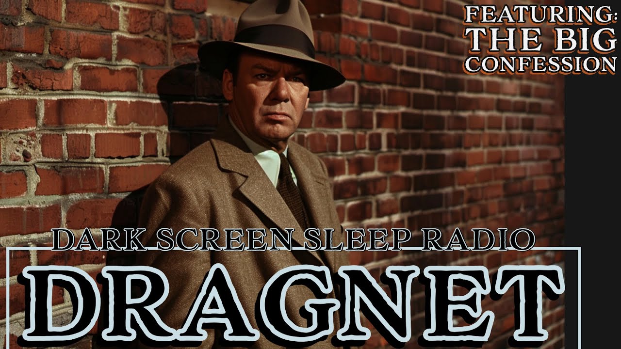Dragnet Dark Screen Old Time Radio Detective Sleep Marathon - YouTube