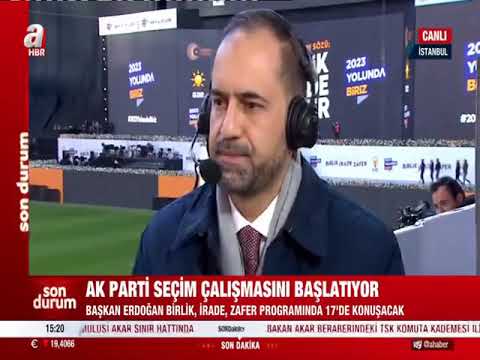 Ahmet Berat ÇONKAR - AK Parti Büyük İstanbul Buluşması - A Haber 27.11.2022