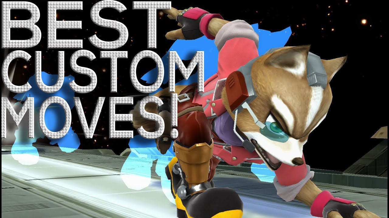 Fox's Best Custom Moves in Smash 4! - YouTube