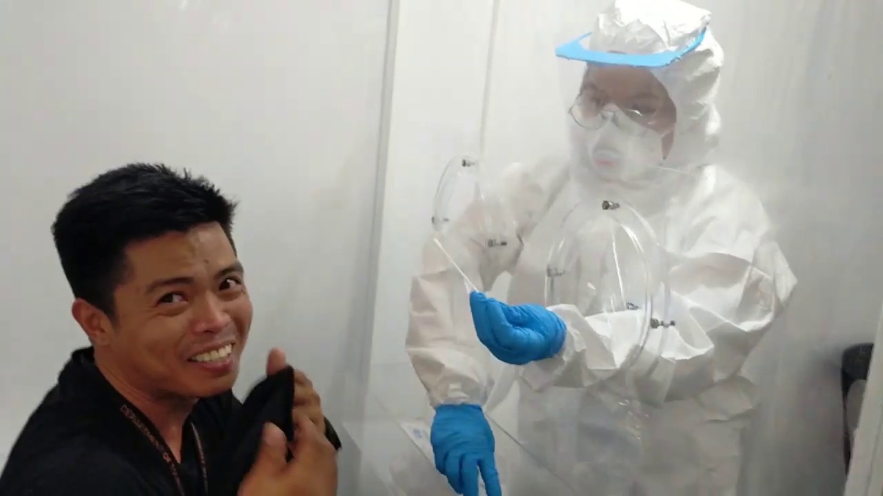 Swab Testing Experience 😭 - YouTube