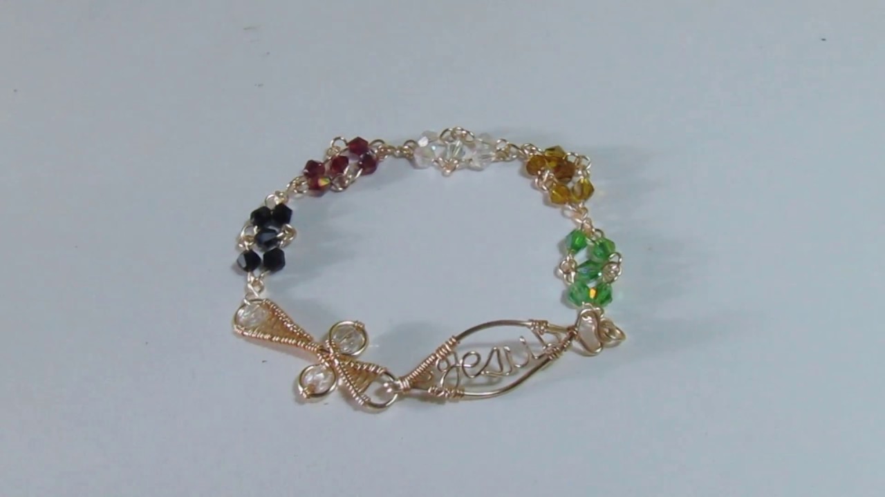 Hablemos de Jesús con esta Preciosura de Pulsera!!! - YouTube