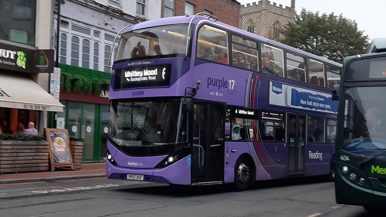 Reading Buses Scania N280UD ADL Enviro400 CBG City 711 (YP67XCF) On ...
