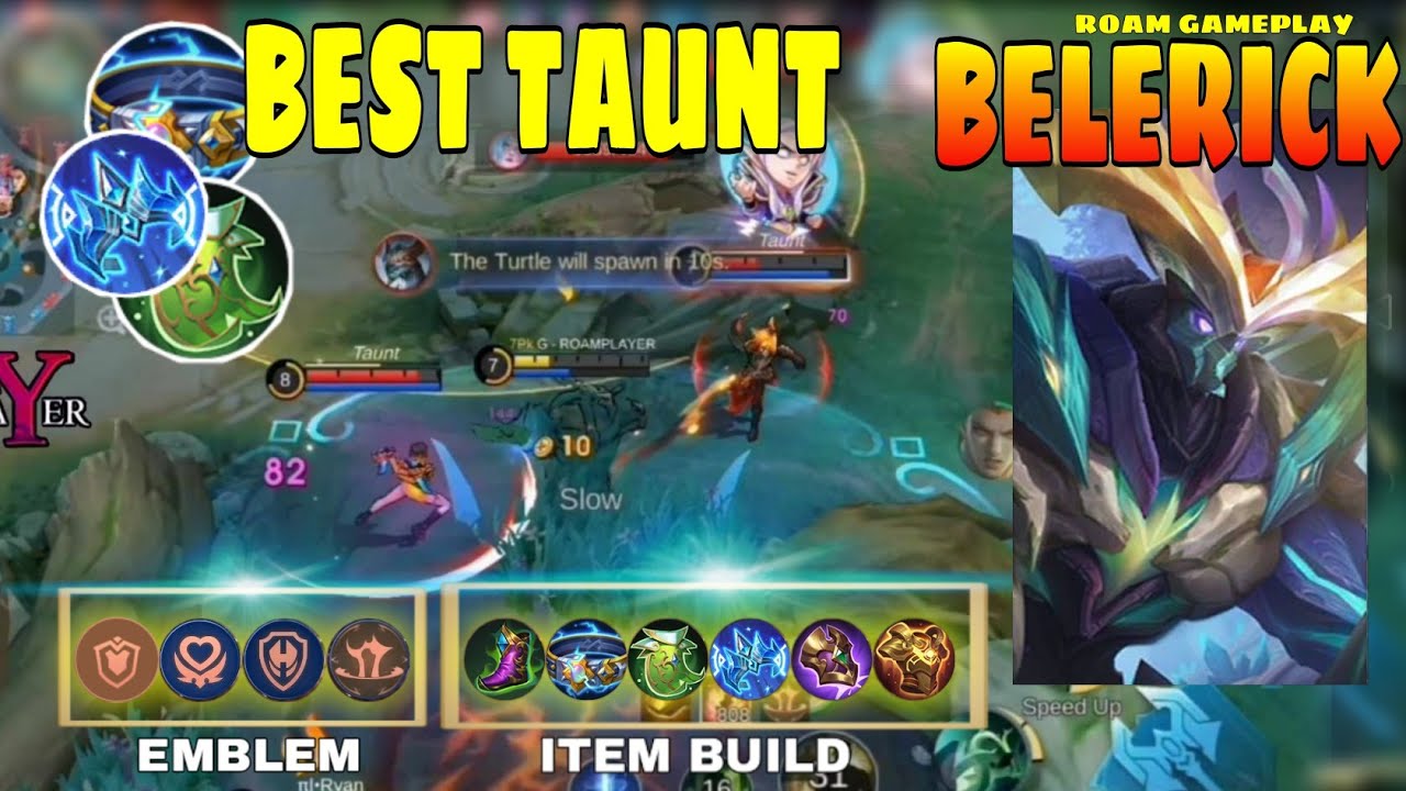 Belerick Best Build and Emblem 2024 | Belerick Gameplay pt32 - Roam ...