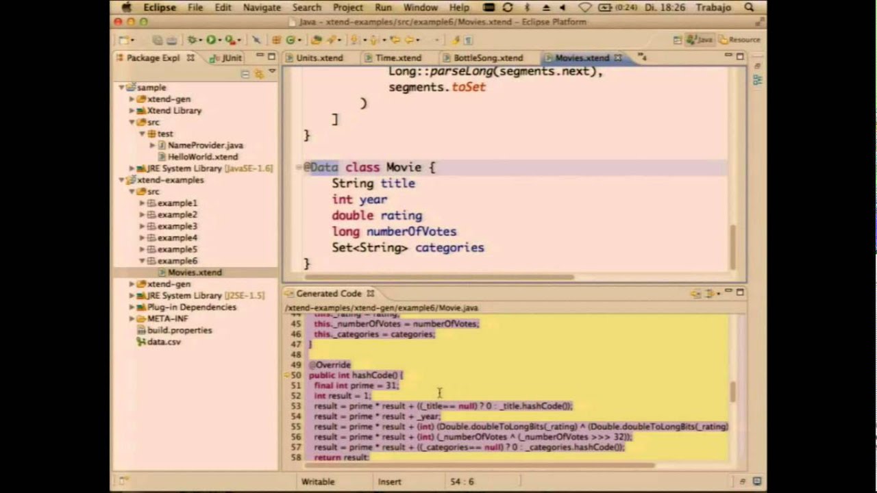 Eclipse Xtend - YouTube