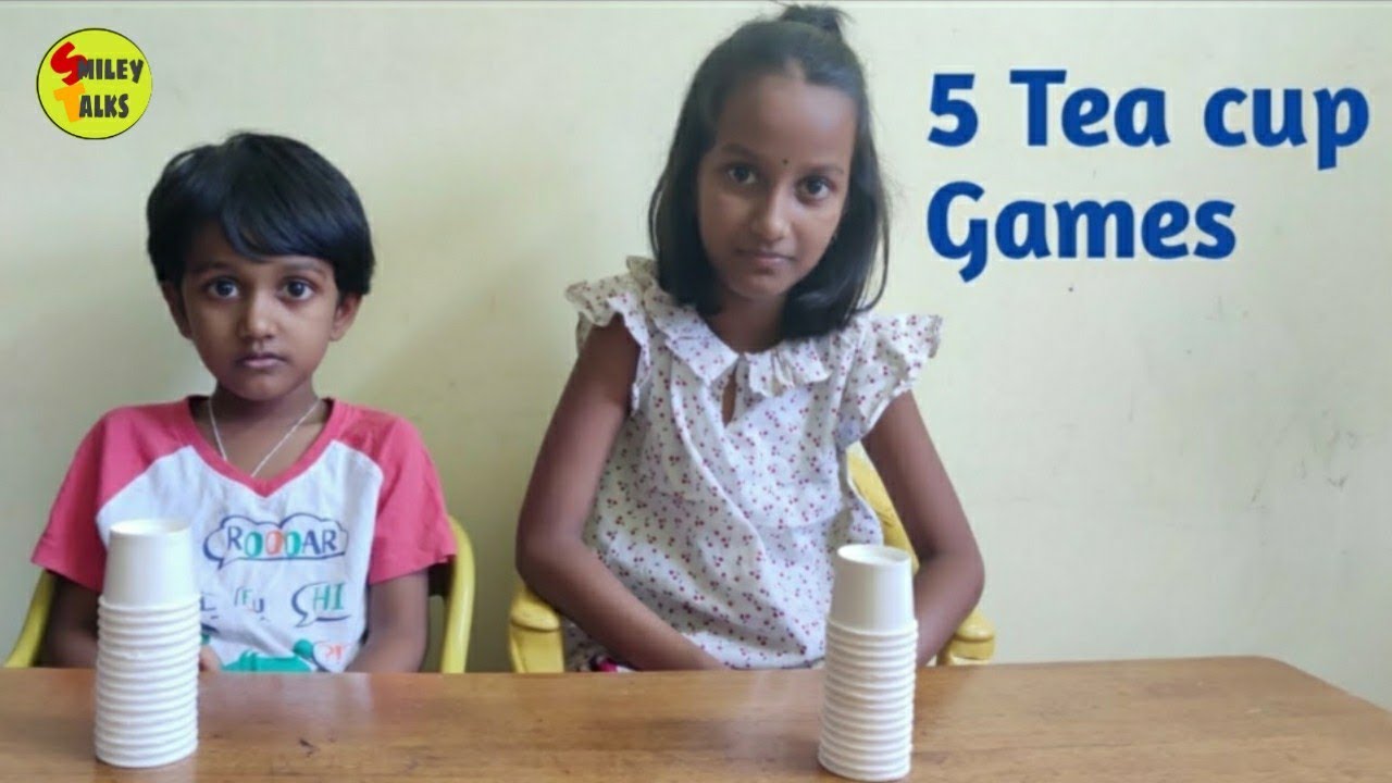 #kids games#5 tea cup games#kitty party games - YouTube