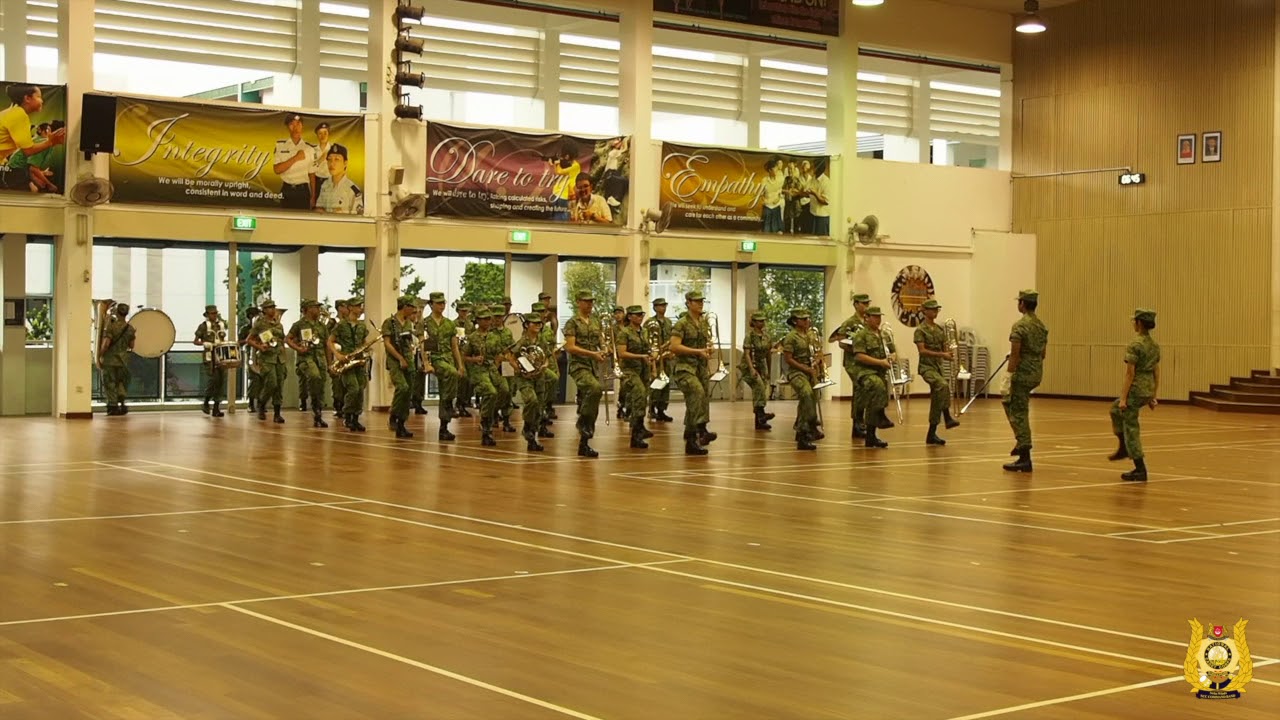 2017 Band A Basic Musicianship Training Graduation Parade - YouTube