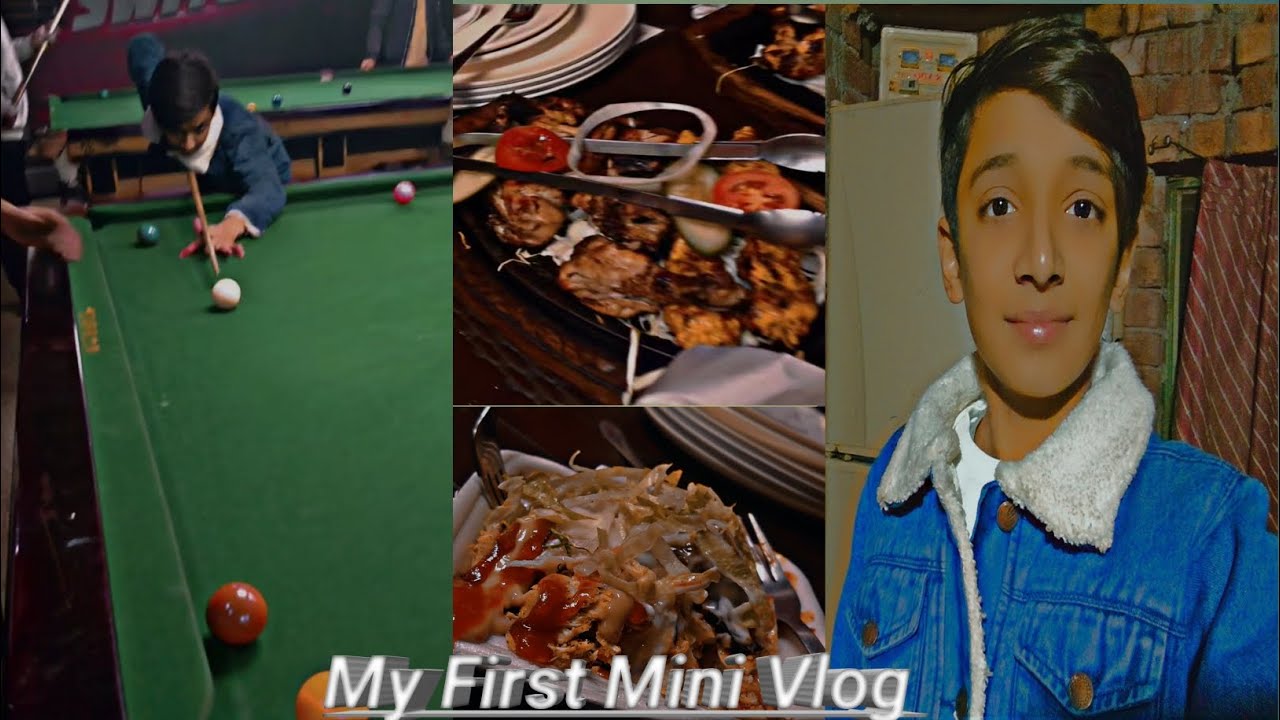 My 1st Mini Vlog ️ Snooker + Dinner with Friends ️ Mirza Shariq World 🌎 ...