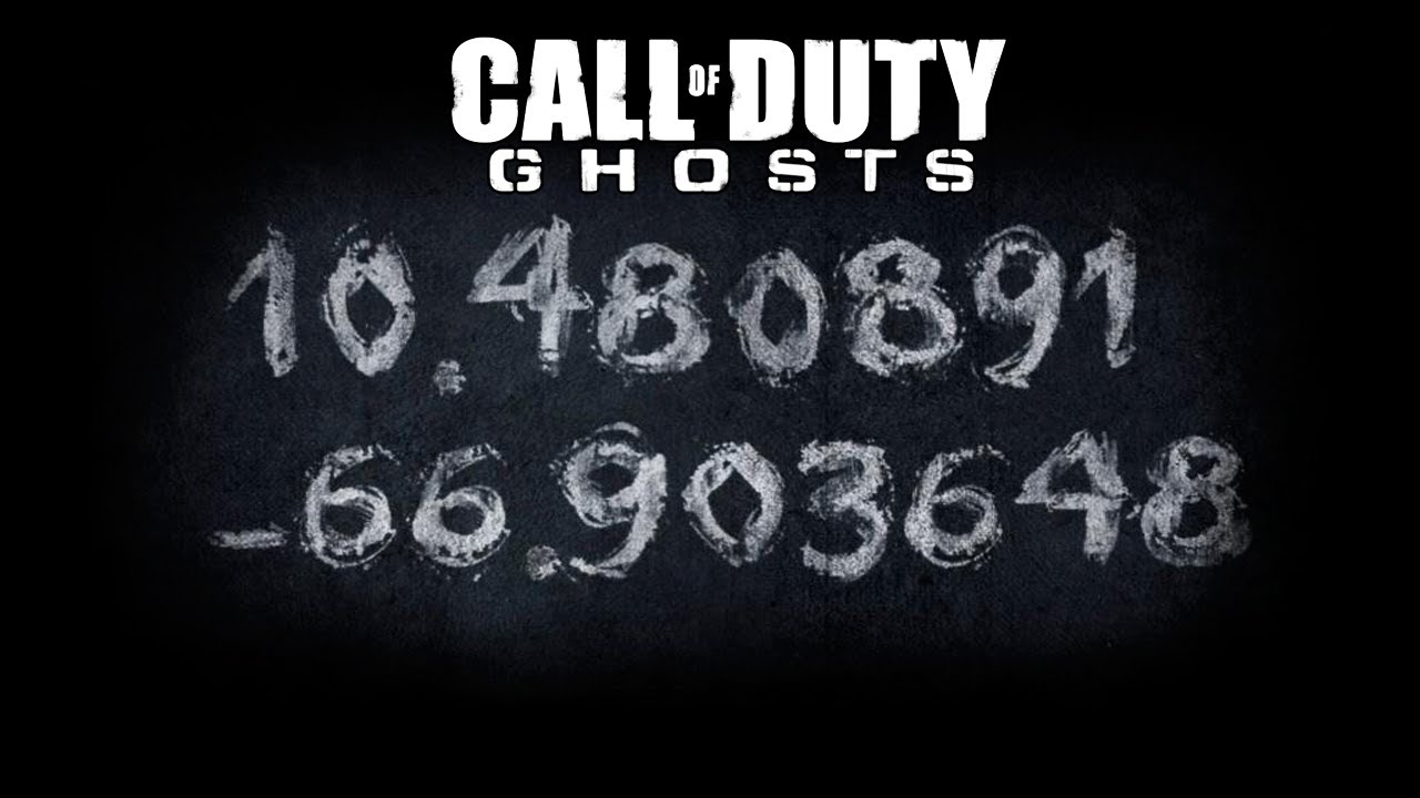 "Call of Duty: Ghosts" - SECRET "GPS Coordinates" & "Tungsten" Atomic ...