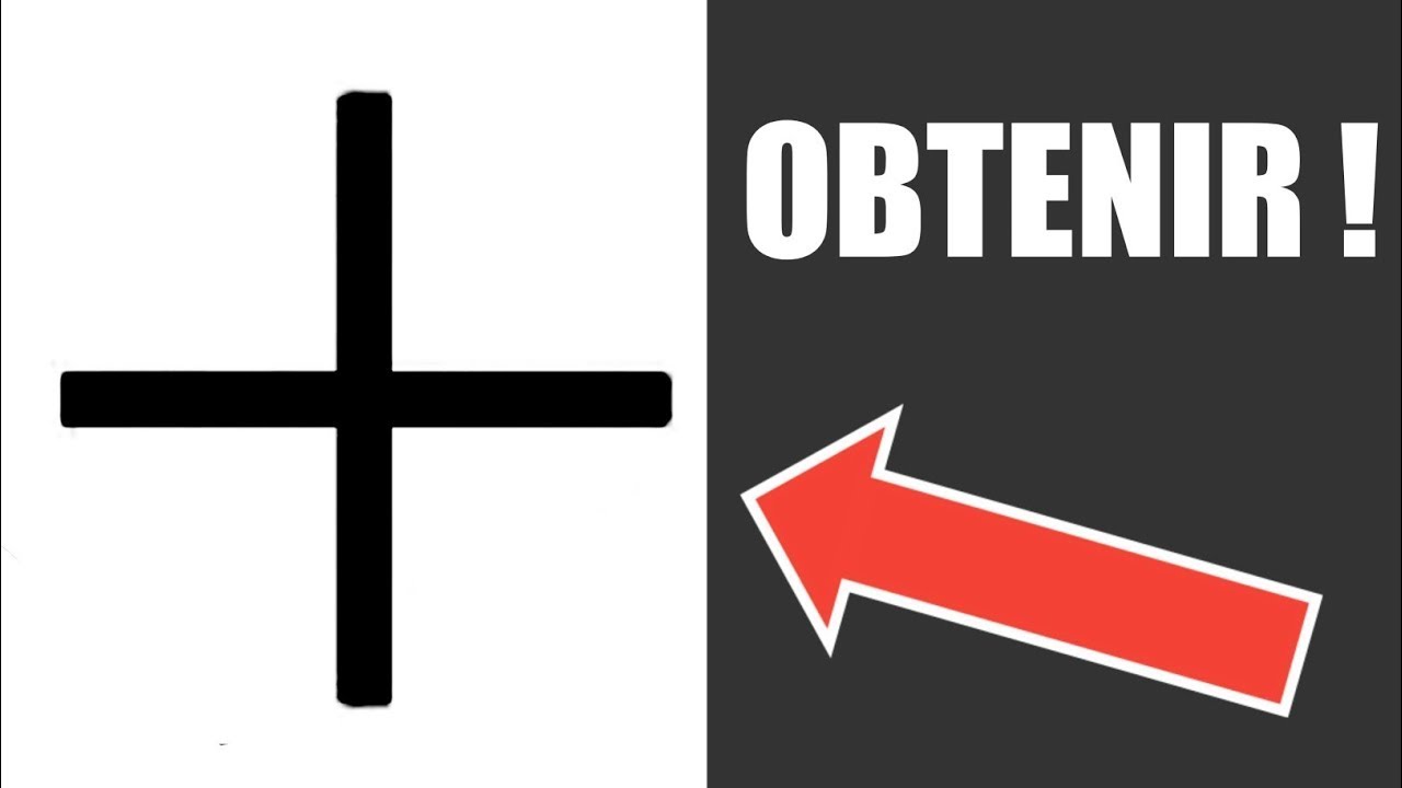 {TUTO} COMMENT AVOIR LE CURSEUR EN CROIX FACILEMENT ! (Windows 10) VERSION 2021! - YouTube