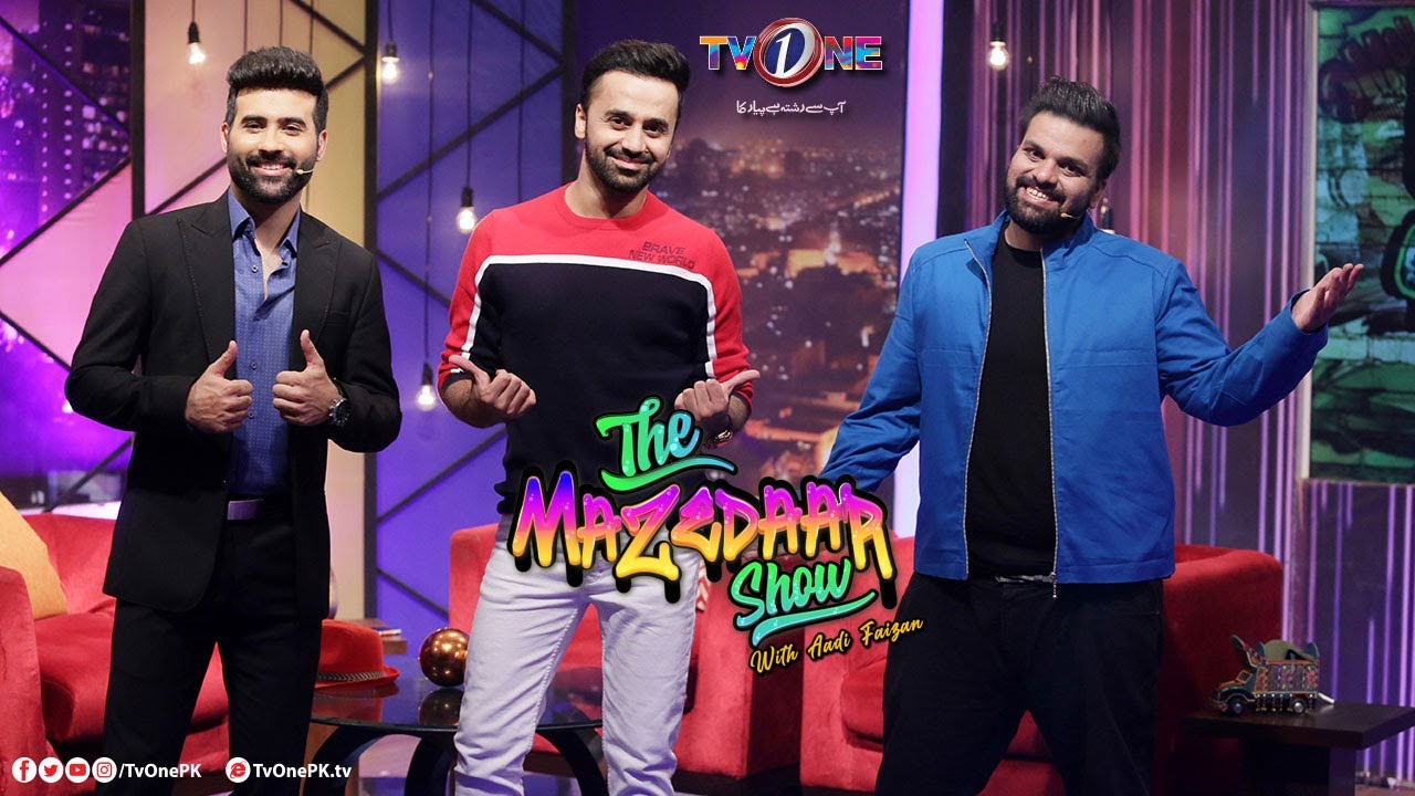 The Mazedaar Show With Aadi Faizan | Waseem Badami | TV One - YouTube
