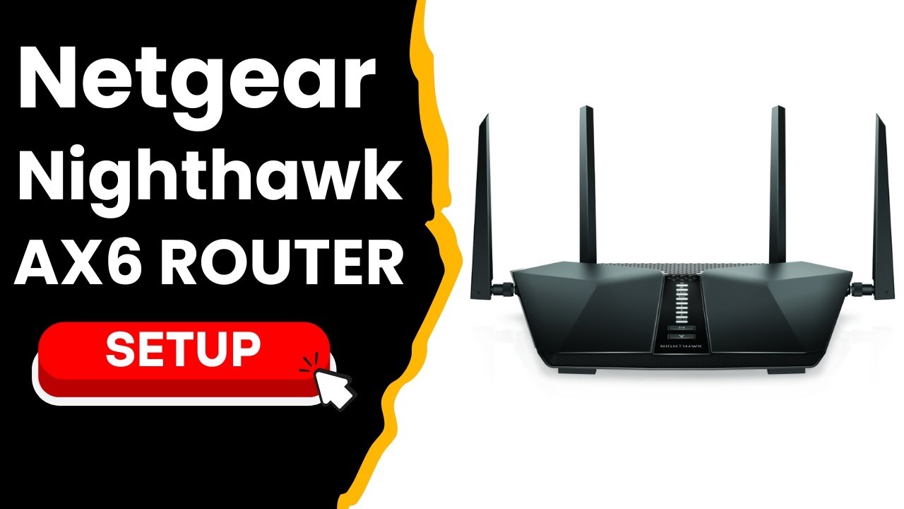 Netgear Nighthawk AX6 Router - YouTube
