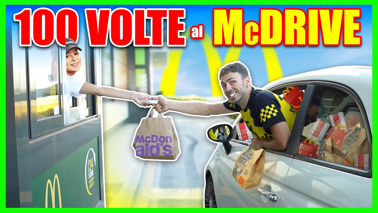 100 VOLTE al McDrive di SEGUITO *ESTREMO* ! - YouTube