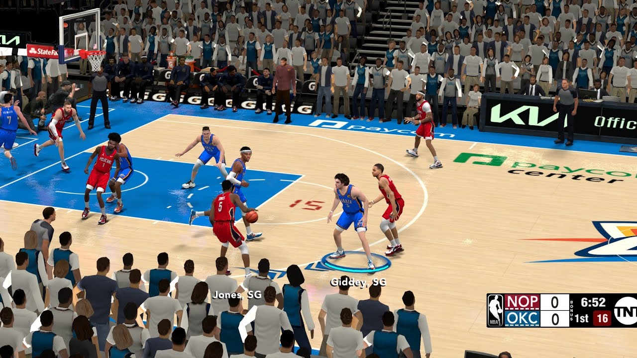 NBA 2K14 PC MOD│Pelicans vs Thunder 2024 Playoffs Game 2 - YouTube