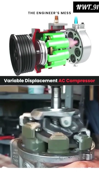 Variable displacement ac compressor #viral #shortvideo #trending - YouTube
