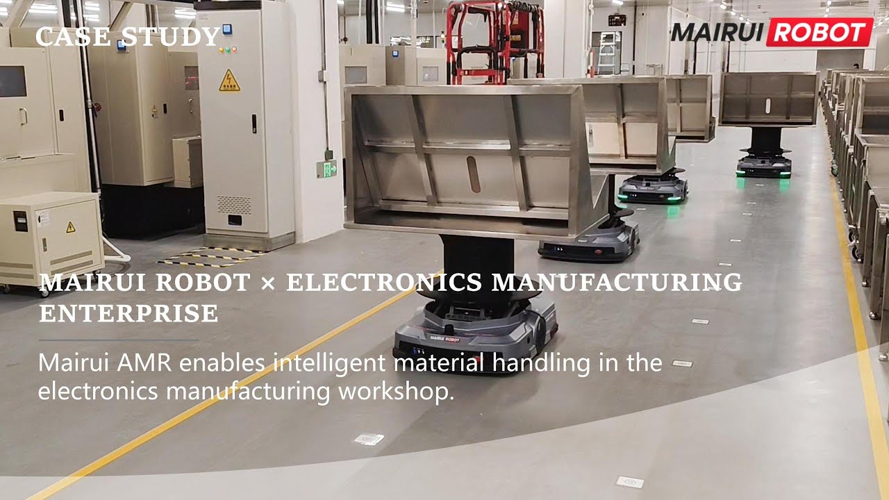 Mairui amr for intelligent material handling in the electronic ...
