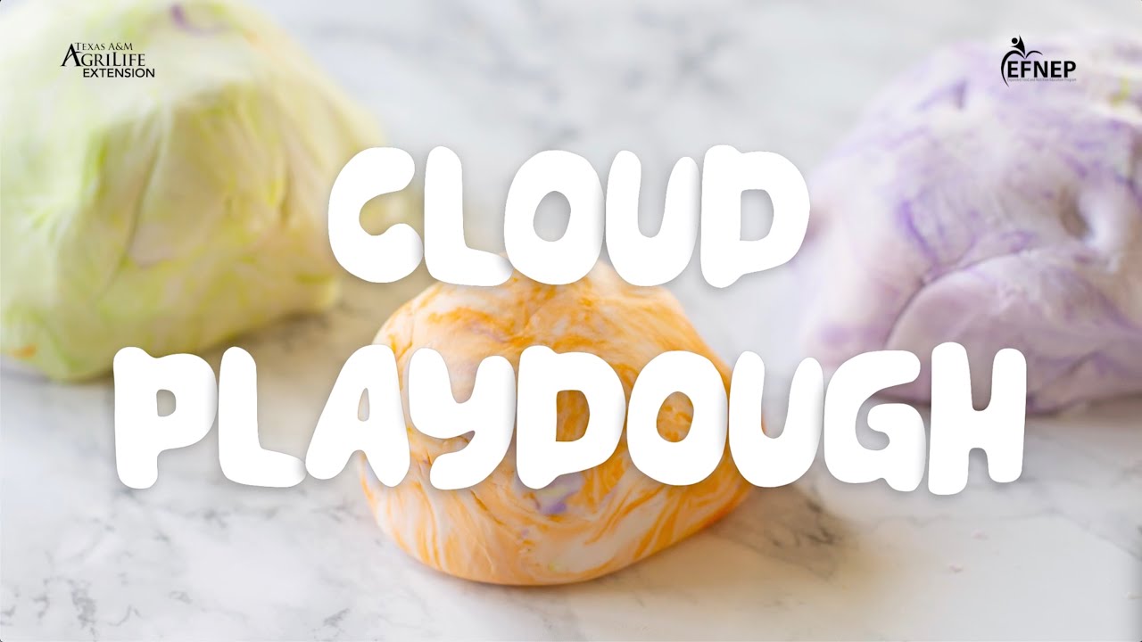 Make Your Own Cloud Playdough - YouTube