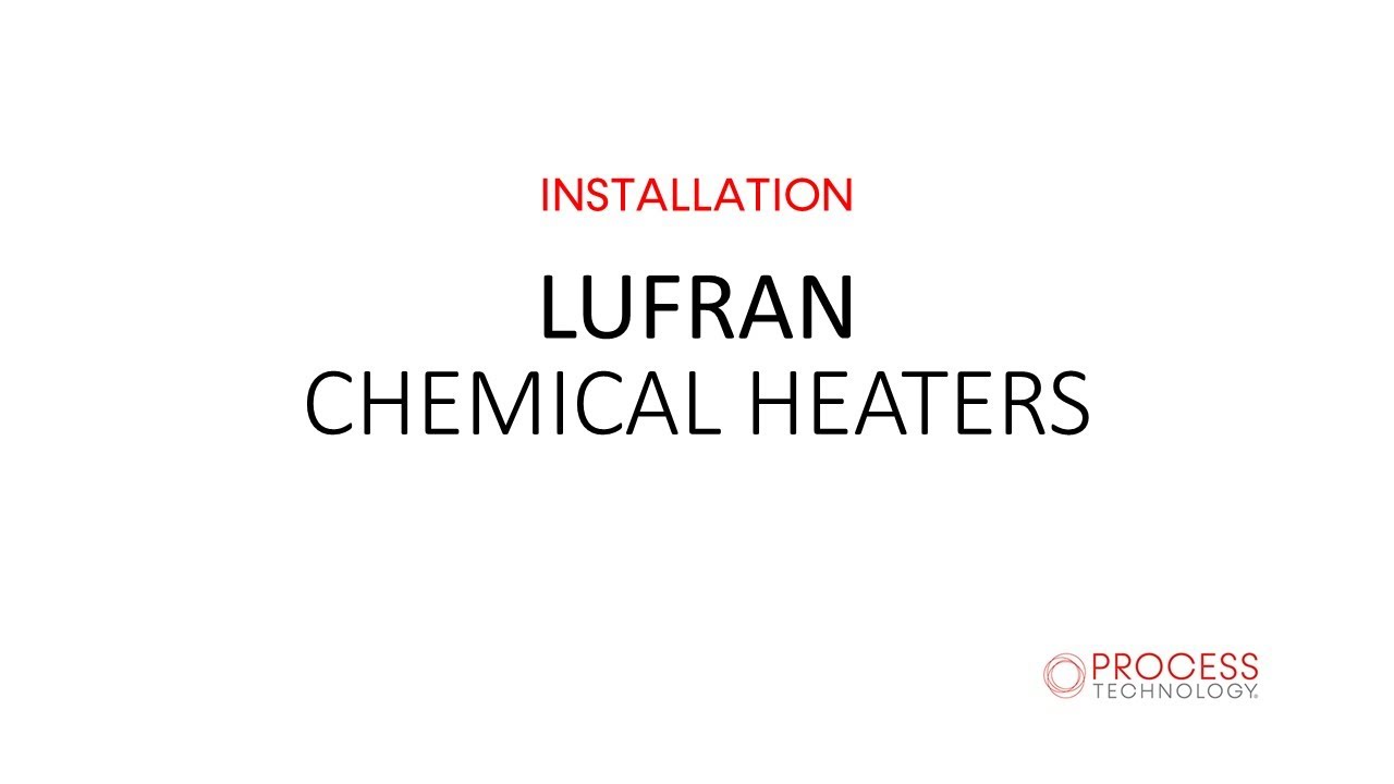 Lufran Chemical Series Heater, Installation - YouTube