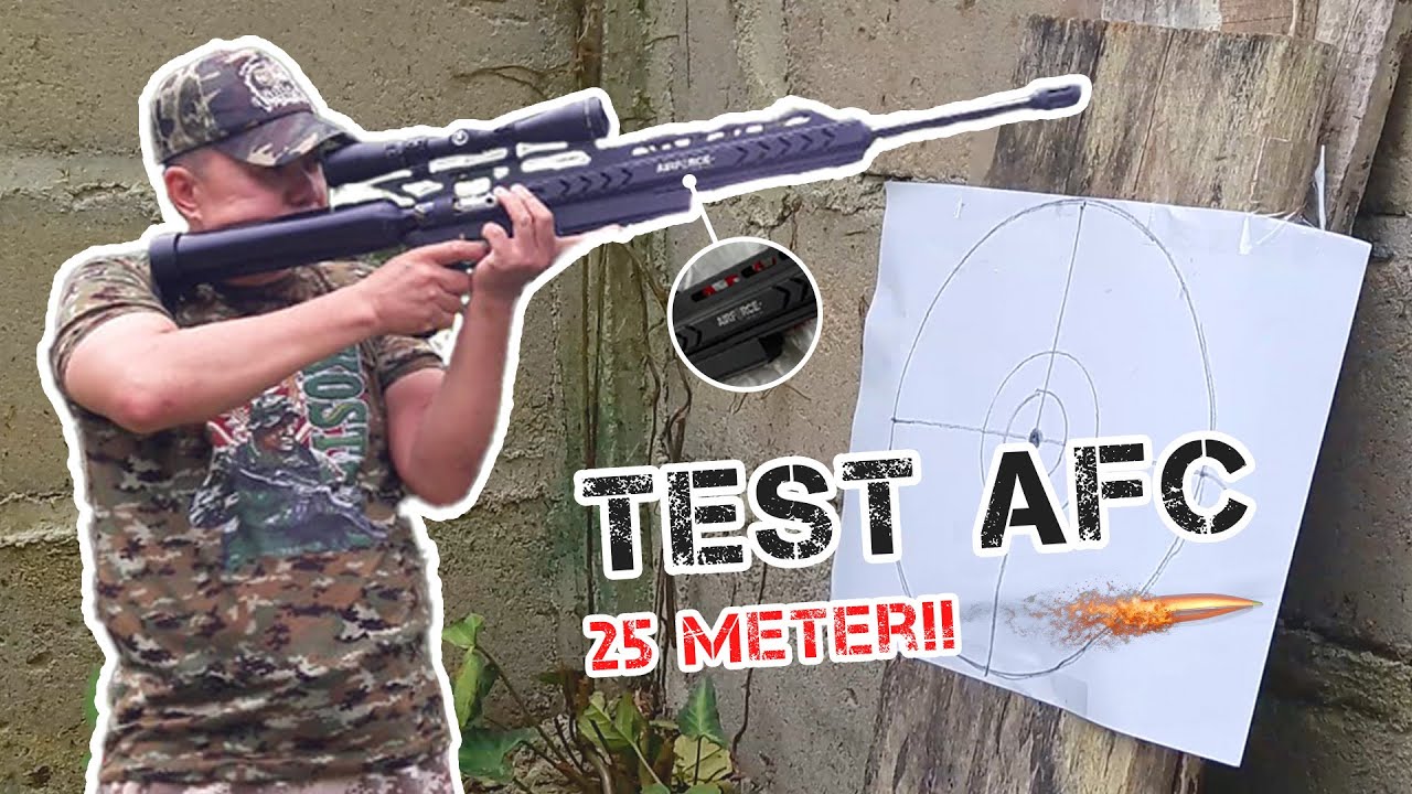 TEST AIR FORCE CONDOR' Jarak 25m LETSGOOO.. - YouTube