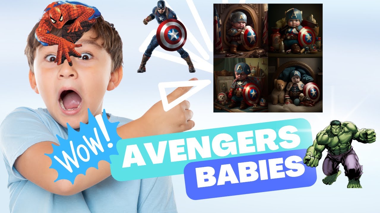 💥Baby Avengers: Adorable Animated Superheroes! 💥 - YouTube