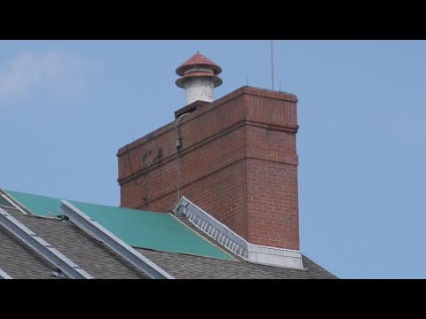 Noon siren test for the Federal Signal Model 5 Station Siren at Freeport FD Headquarters 8/27/22