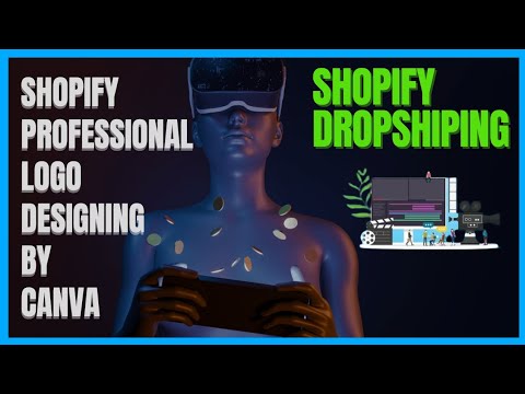 Crafting a Professional Logo for Your Shopify Store by Canva - YouTube