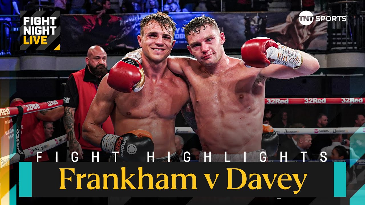 FIGHT OF THE NIGHT! | Joshua Frankham V George Davey | Boxing ...