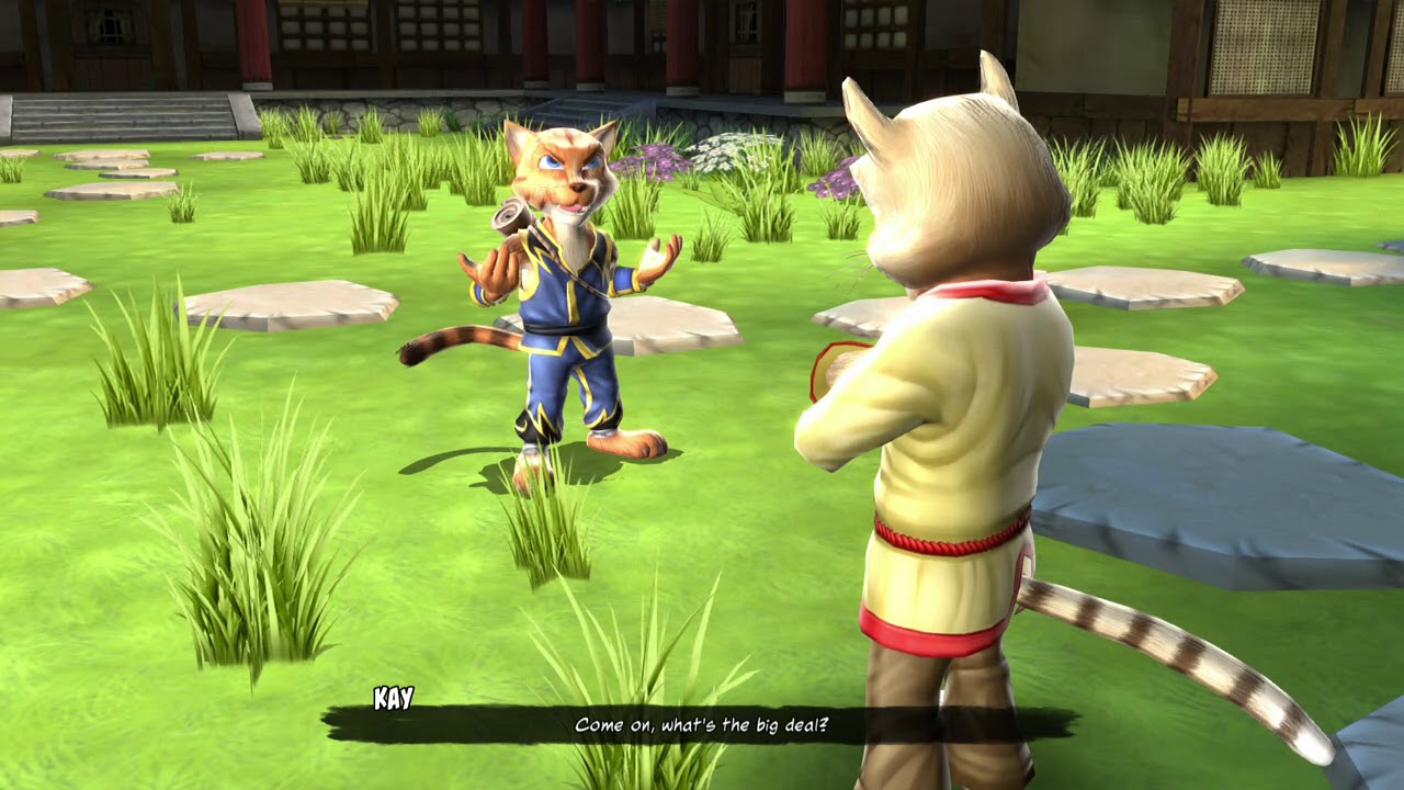 Jugando PlayStation 4 PS4 Legend of Kay Anniversary gameplay - YouTube