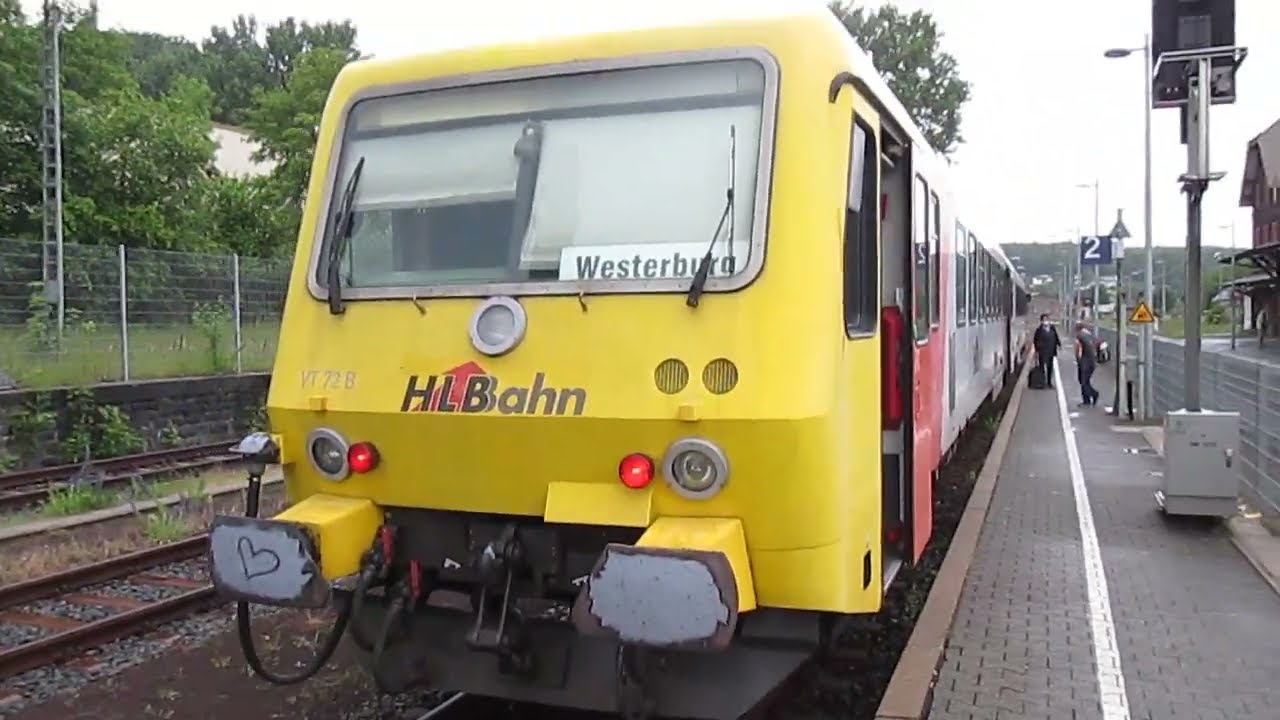 Regionalbahnfahrt nach Westerburg, RB90 (VT 628/629) - YouTube