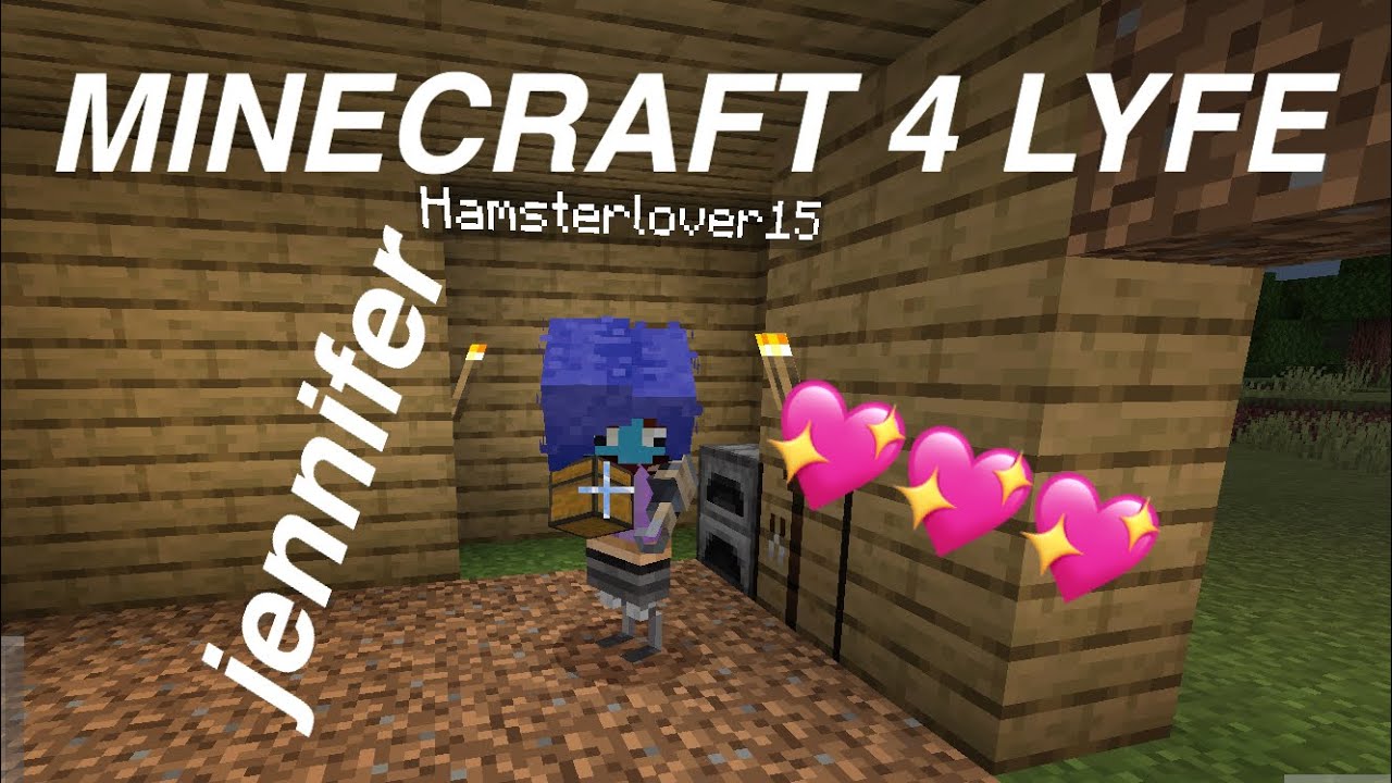 minecraft episode 1 with jennifer 😁 - YouTube