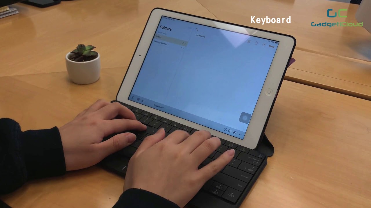 Mokibo 2-in-1 Touchpad-embedded Wireless Keyboard - Setup - YouTube