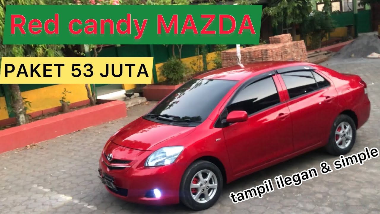 Red candy mazda || glowing || Vios limo modifikasi yang simple pastinya ...