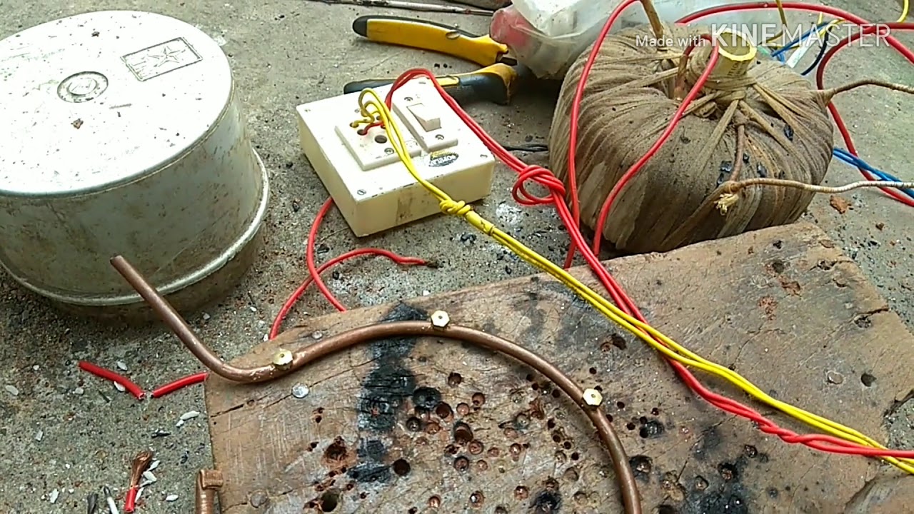 home made rc jet engine combustion Chamber - YouTube