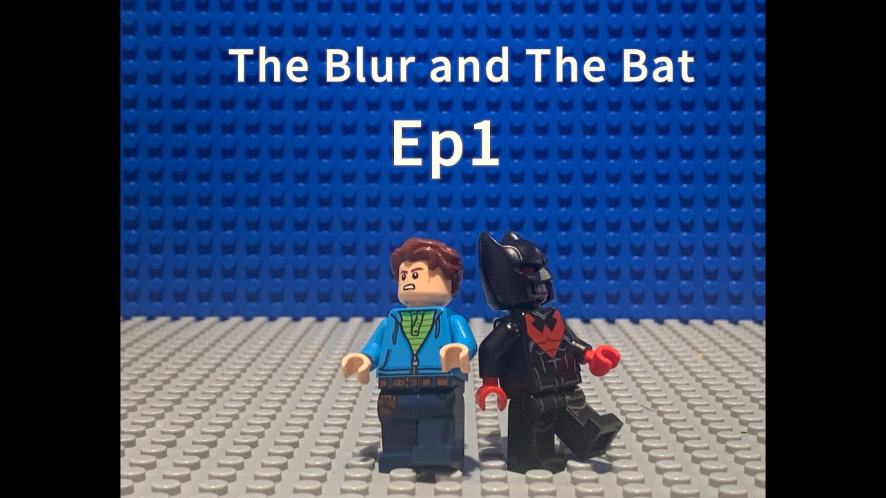 The Blur and The Bat | Lego stop motion Ep1 - YouTube