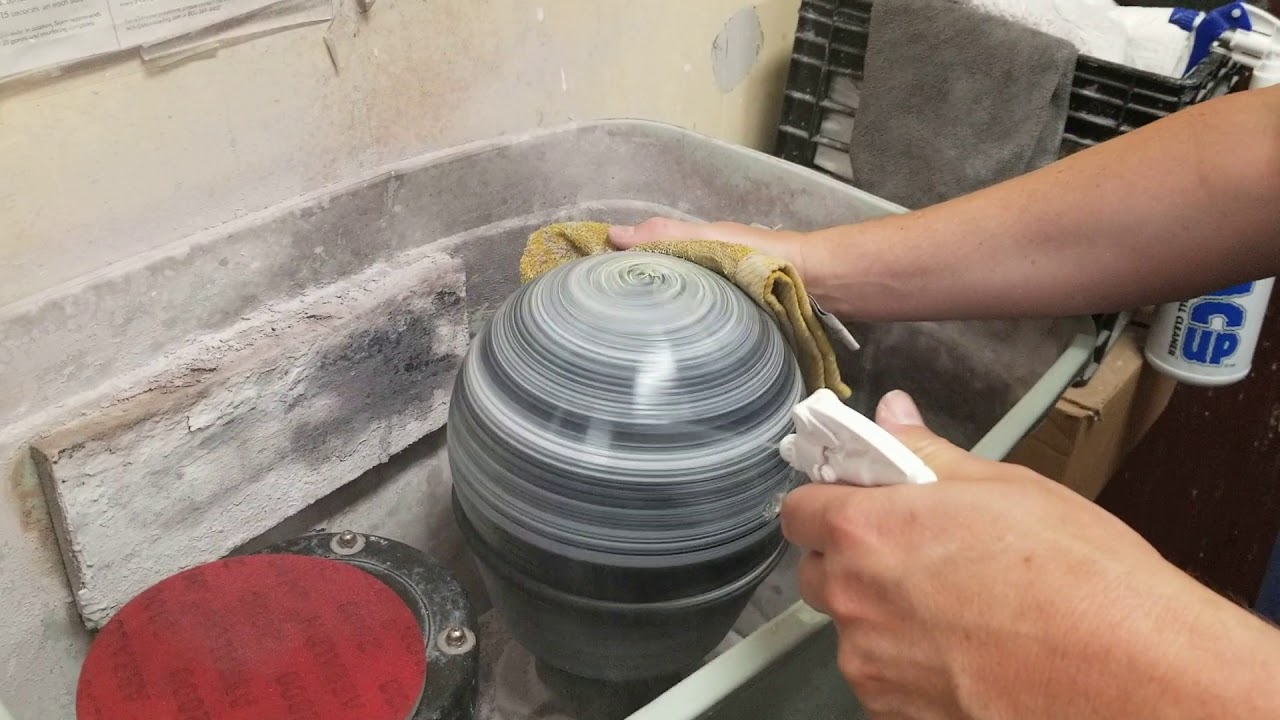 This is what a 1000 grit Polish looks like - YouTube