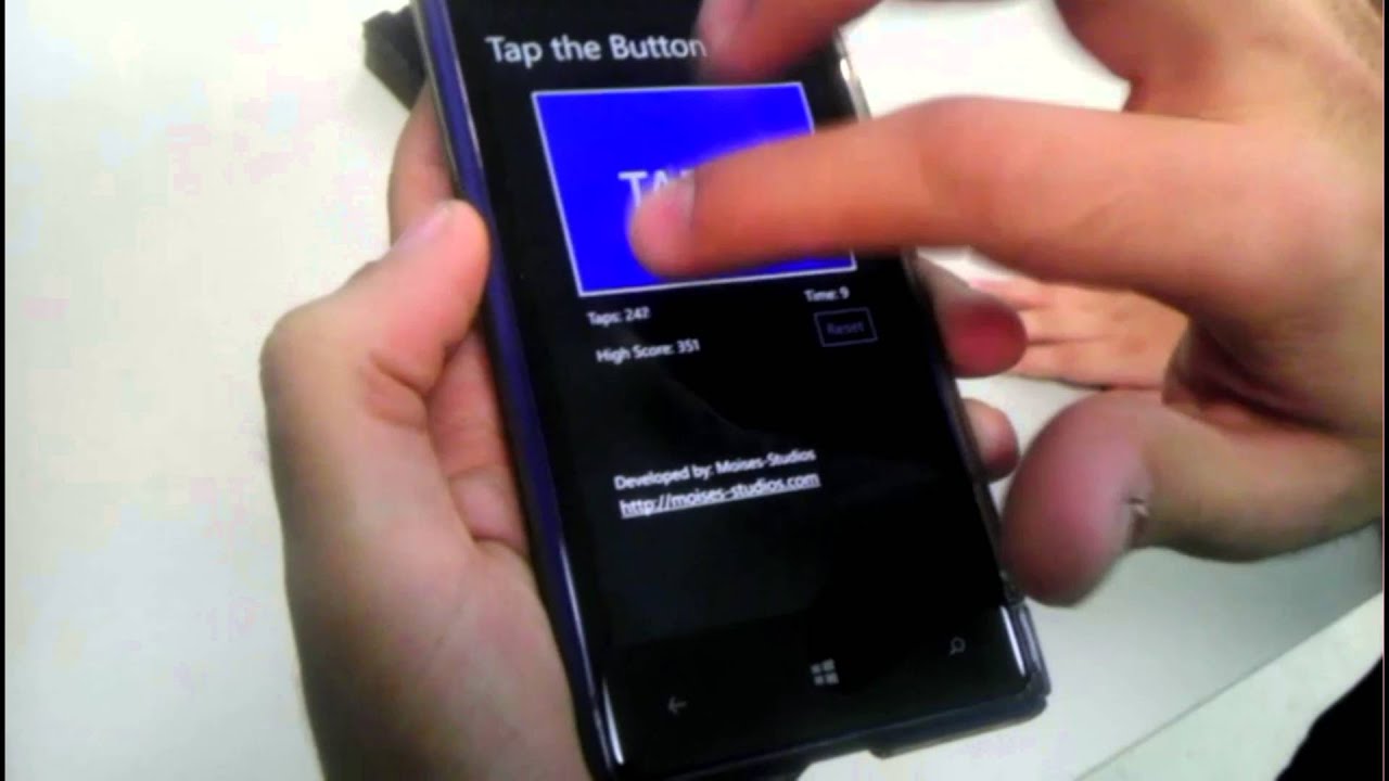 Tap The Button Game Play Video 1 - YouTube