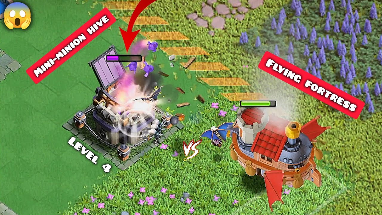 Mini minion hive vs All capital troops | Clash of clans - YouTube
