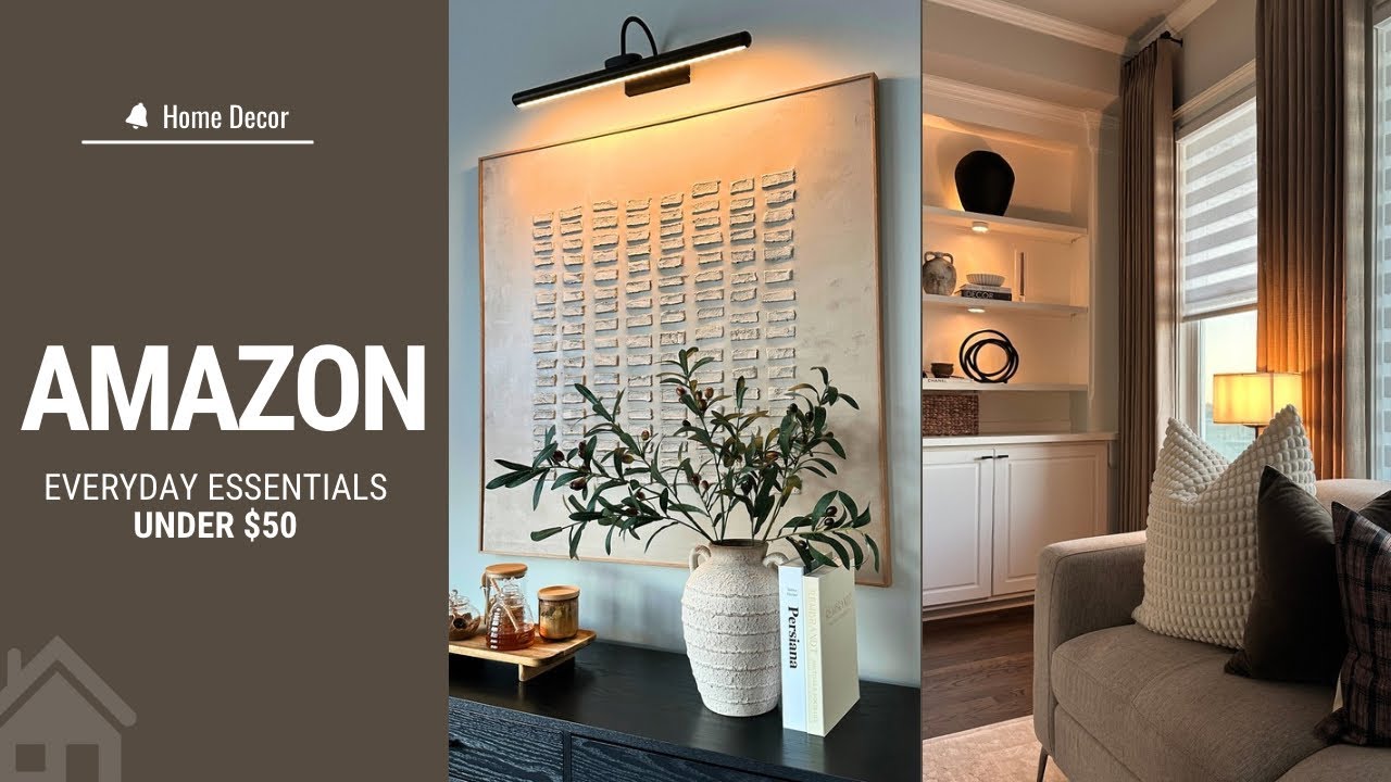 10 Amazon Home Essentials I Use Every Day (Under $50) | Small Space ...