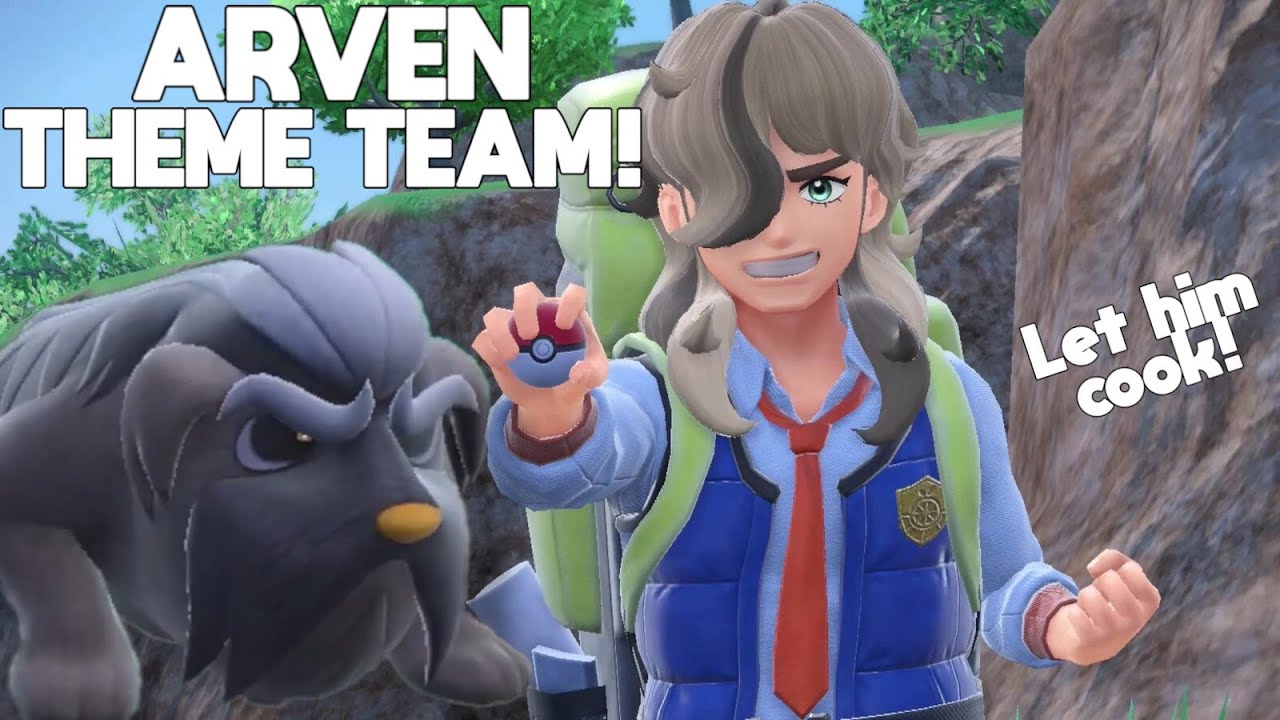 RIVAL ARVEN THEME TEAM! | Pokemon Scarlet and Violet - YouTube