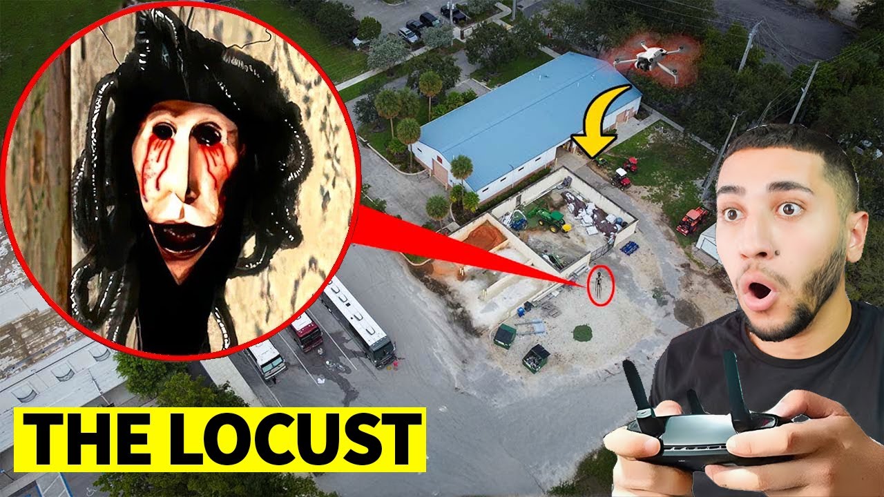 GERÇEK HAYATTA THE LOCUST DRONE KAMERALARINA YAKALANDI! (Görürseniz ...