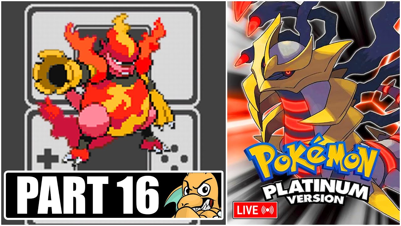 Pokemon Platinum Walkthrough Part 16 NUZLOCKE - Magmortar Evolution ...