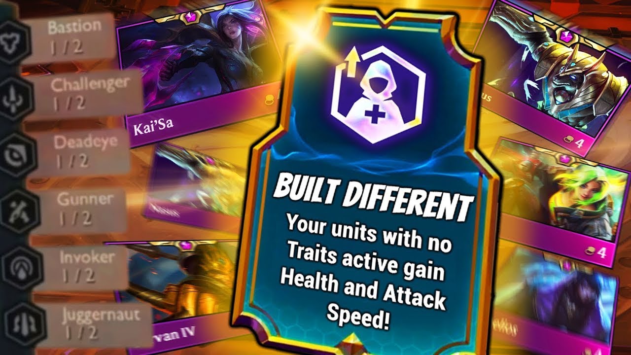 SET 9 TFT - Built Different - only 4 Costs PERFECT GAME - YouTube