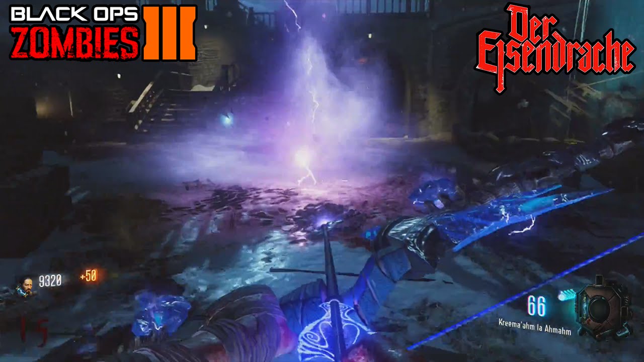 BO3 Zombies "UPGRADED BOW" GAMEPLAY DER EISENDRACHE EASTER EGG! Der ...