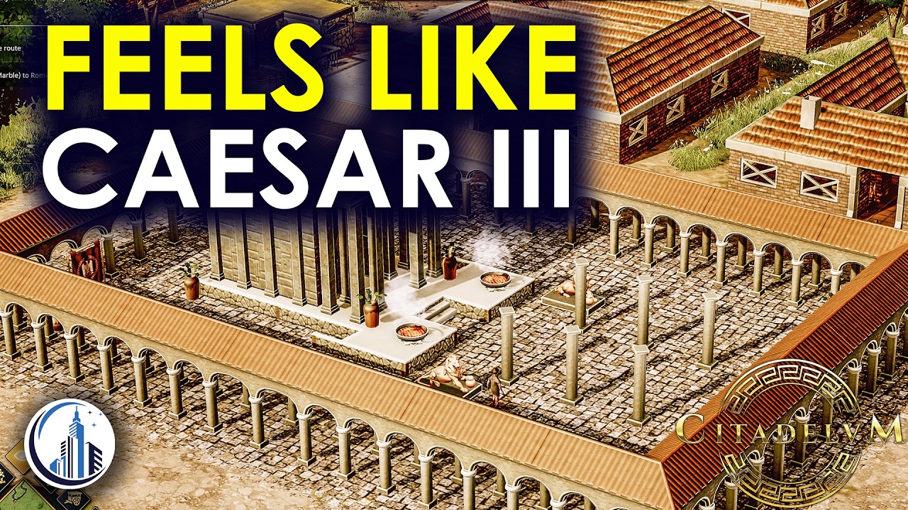 Is This Roman City Builder As Good As Caesar 3? - YouTube