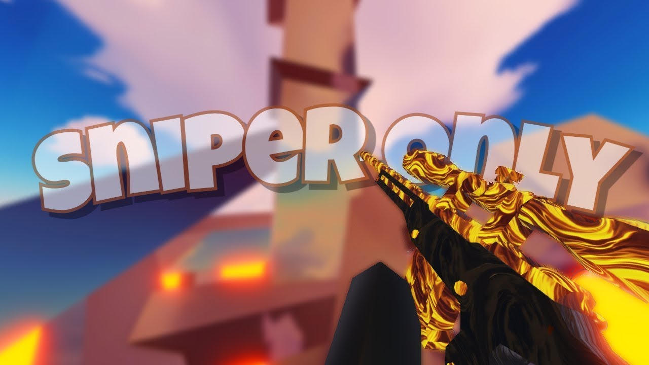 SNIPER ONLY IN ROBLOX RIVALS! - YouTube